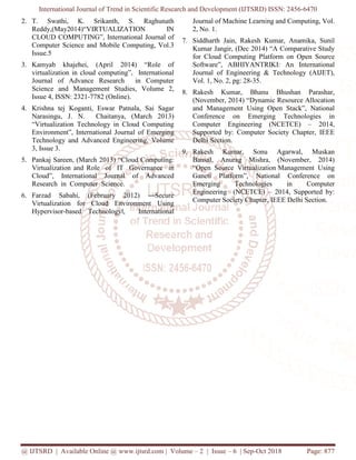 Virtualization in Cloud Computing | PDF