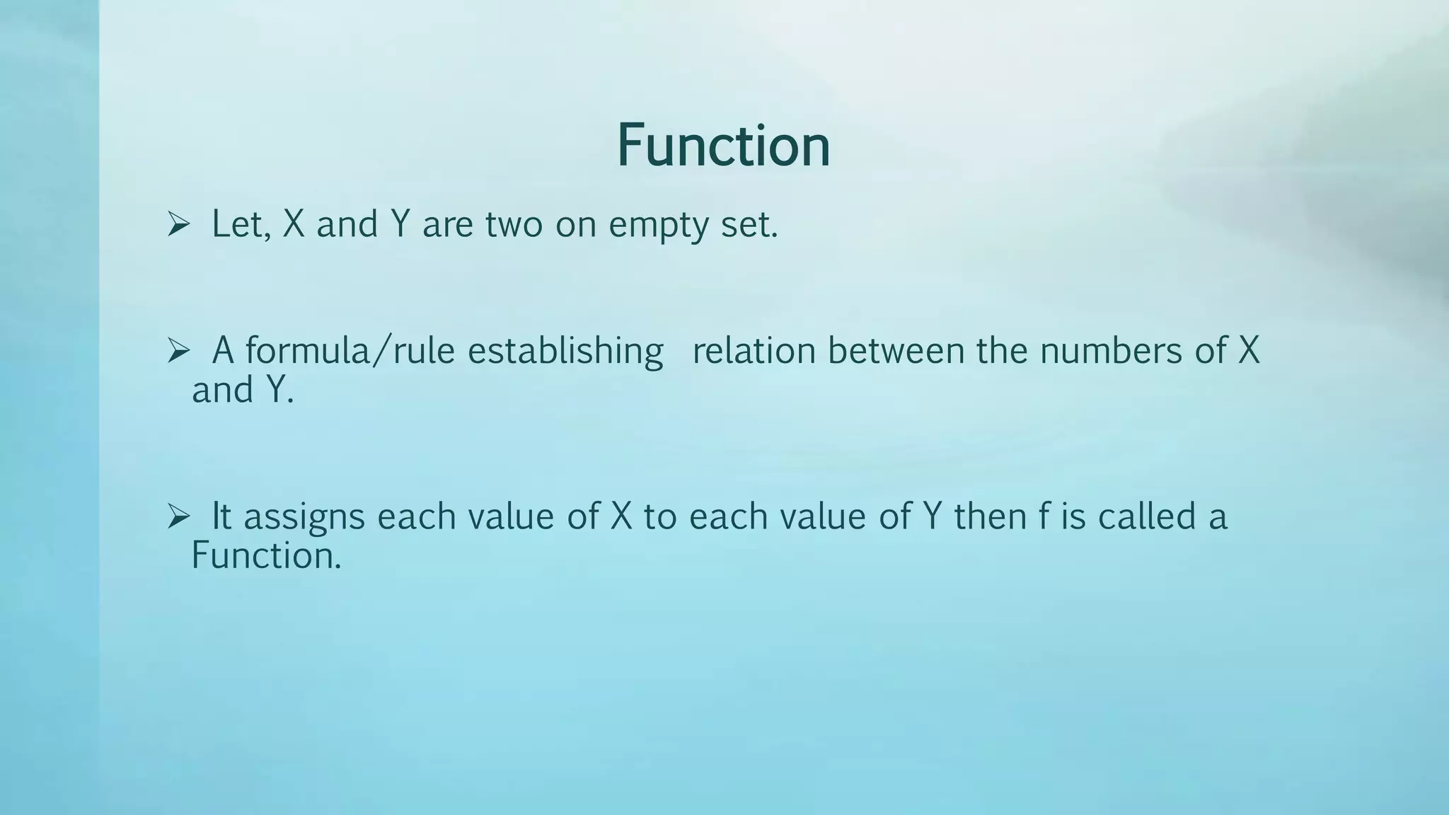 Function in Mathematics | PPTX