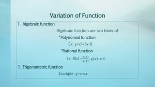 Function in Mathematics | PPTX