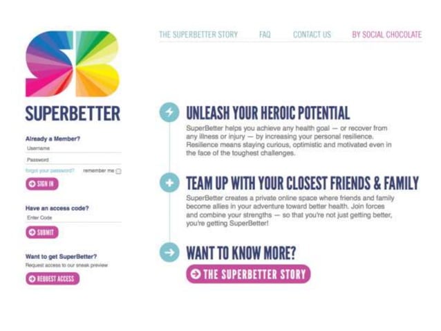 Superbetter - Gamification in healthcare - Manu Melwin Joy | PPT