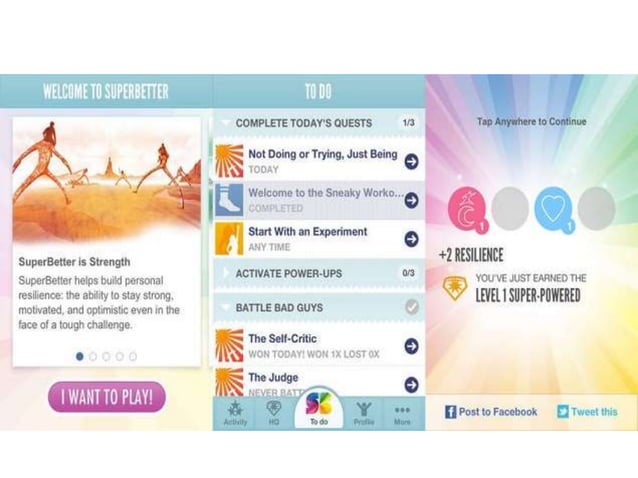 Superbetter - Gamification in healthcare - Manu Melwin Joy | PPT