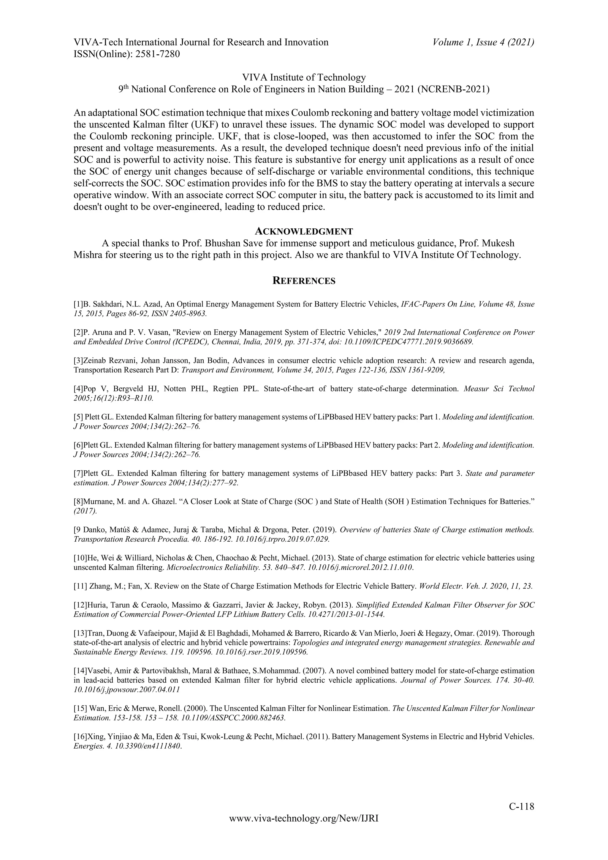 DATA DRIVEN ANALYSIS OF ENERGY MANAGEMENT IN ELECTRIC VEHICLES | PDF