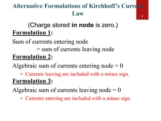KVL & KCL | PPTX