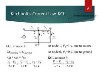 KVL & KCL | PPTX