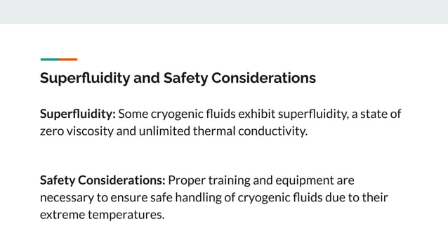 Important Properties of cryogenice Fluid | PDF | Physics | Science