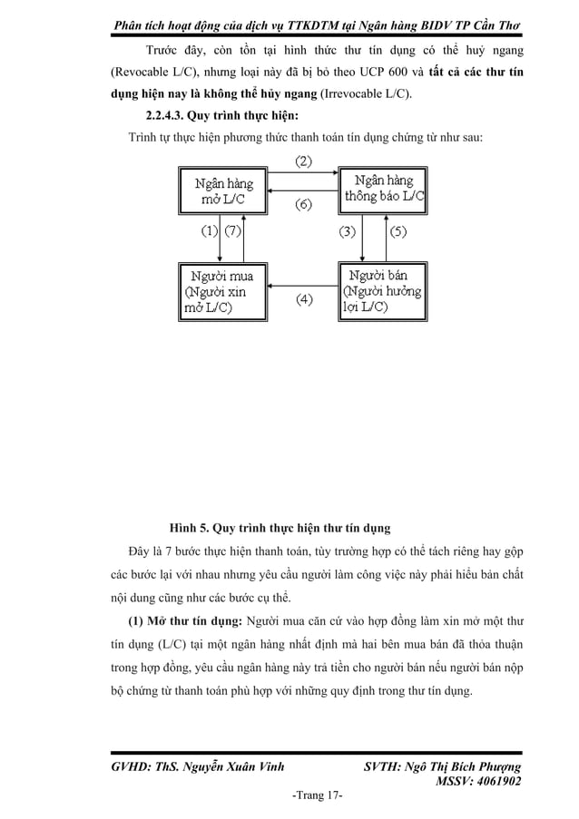 Khóa luận Phân tích hoạt động của dịch vụ thanh toán không dùng tiền mặt tại ngân hàng đầu tư và ...