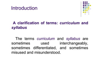 Syllabus Types | PPT