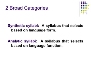 Syllabus Types | PPT