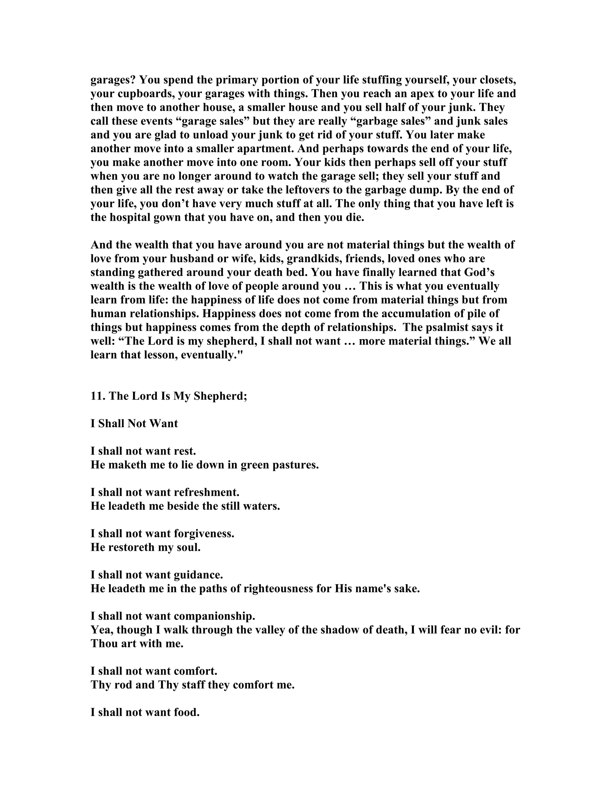 142046904 psalm-23-commentary | PDF | Christianity | Religion ...