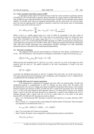 An efficient method to classify GI tract images from WCE using visual words | PDF