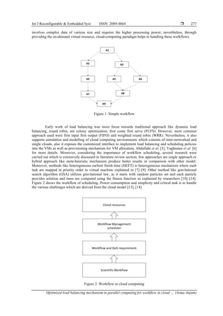 Optimized load balancing mechanism in parallel computing for workflow in cloud computing ...