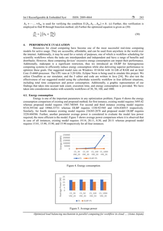 Optimized load balancing mechanism in parallel computing for workflow in cloud computing ...