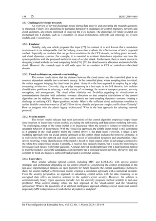 Cloud-based control systems: a systematic literature review | PDF | Internet of Things | Internet