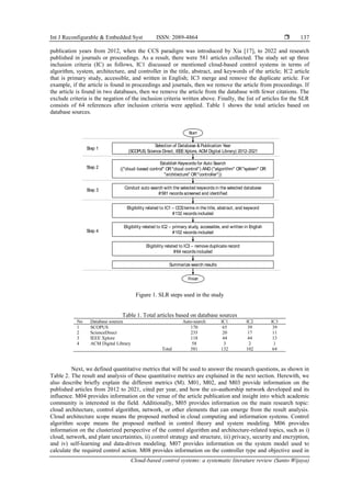 Cloud-based control systems: a systematic literature review | PDF | Internet of Things | Internet