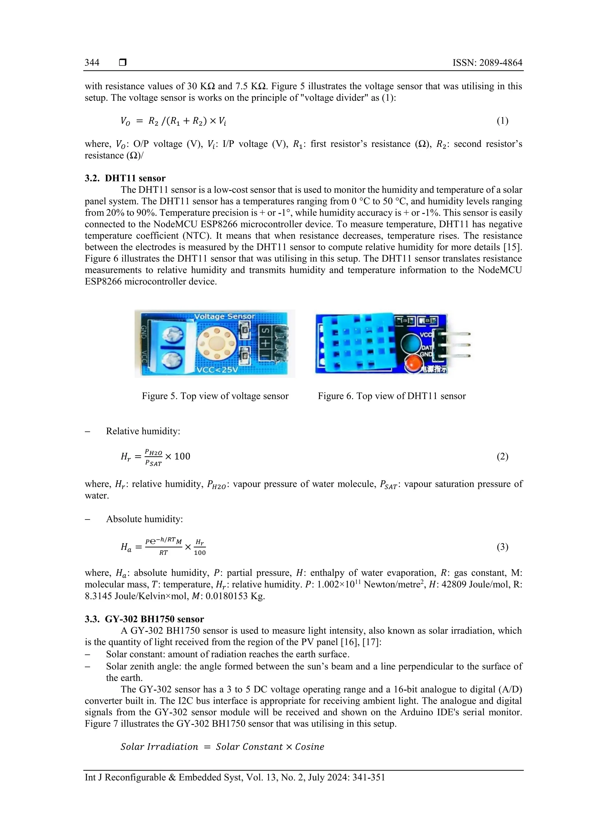 Internet of things based smart photovoltaic panel monitoring system | PDF