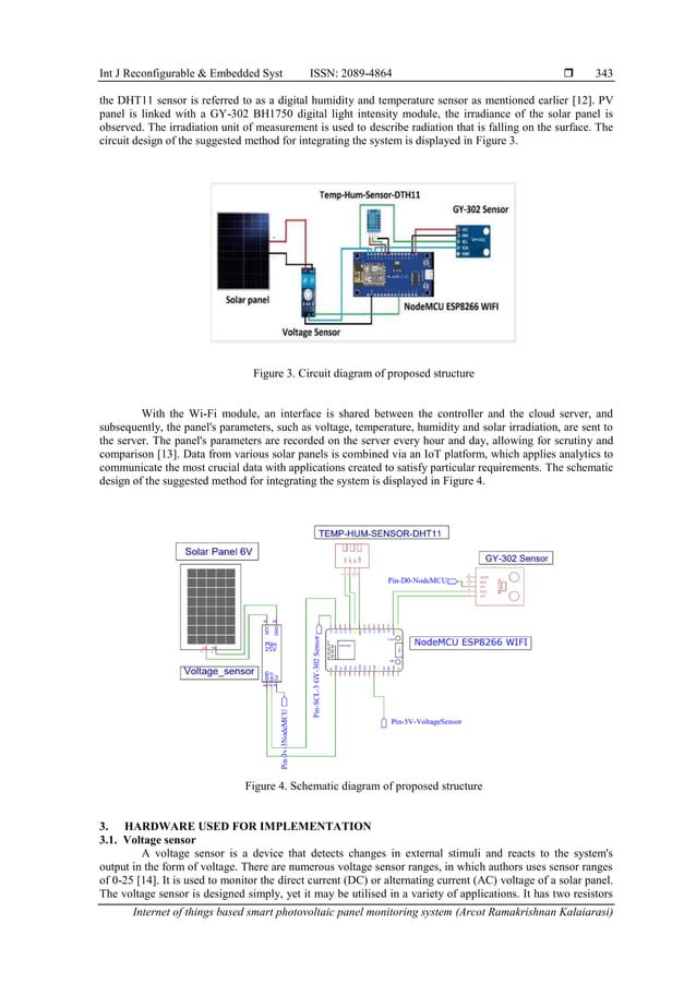 Internet of things based smart photovoltaic panel monitoring system | PDF