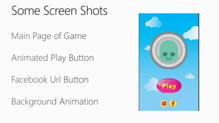 Design phase of game development of unity 2d game | PPTX