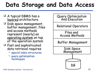Introduction Database Management System for Course Database | PPT