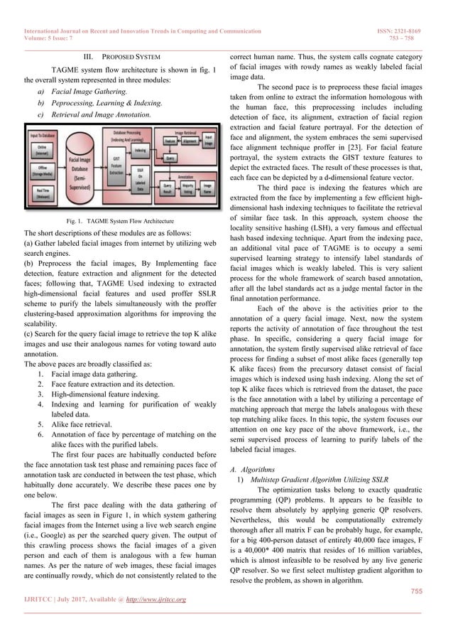 TAG ME: An Accurate Name Tagging System for Web Facial Images using ...