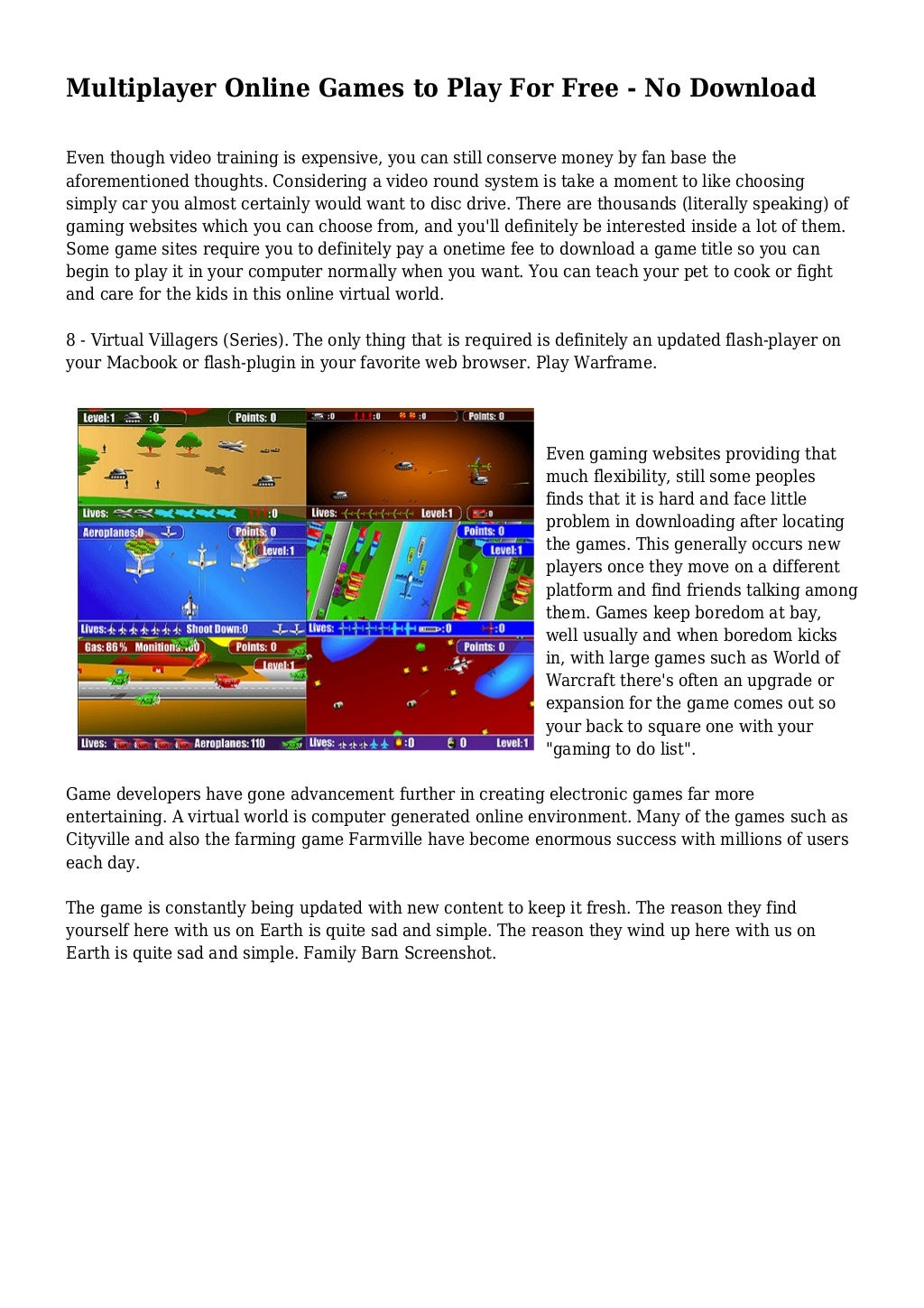 Multiplayer Online Games To Play For Free No Download multiplayer-online-games-to-play-for-free-no-download