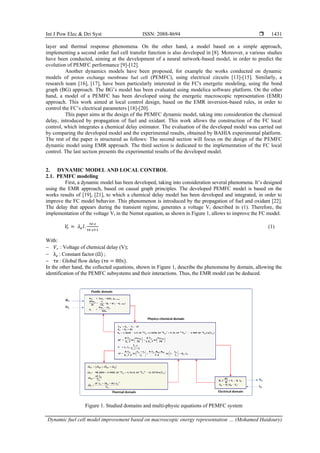 Dynamic fuel cell model improvement based on macroscopic energy representation | PDF | Power and ...
