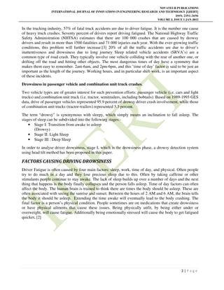 Implementation of intelligent cap with drowsy detection and vehicle ...