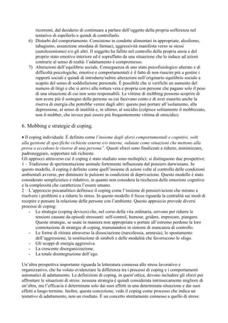 LE FORME DEL MOBBING | PDF