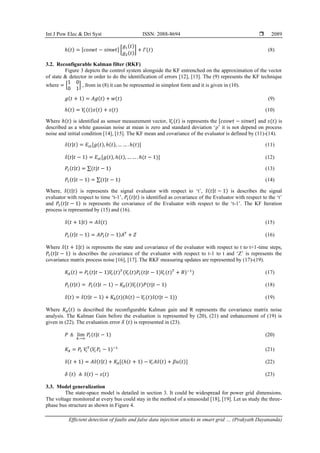 Efficient detection of faults and false data injection attacks in smart grid using a ...