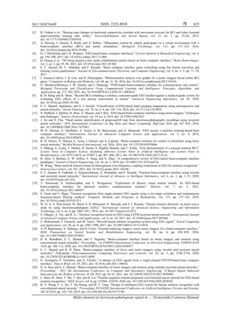 Multi-channel of electroencephalogram signal in multivariable brain-computer interface | PDF