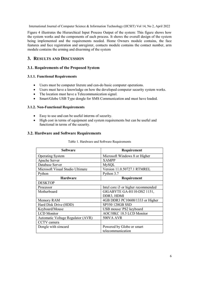 SMSECURITY: SECURITY SYSTEM AND SMS NOTIFICATION CUM FACE RECOGNITION | PDF