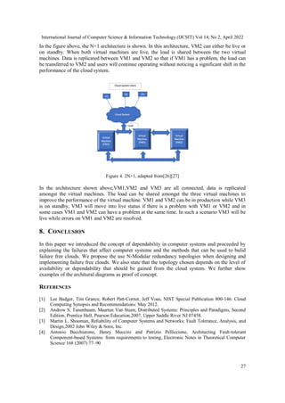 FAILURE FREE CLOUD COMPUTING ARCHITECTURES | PDF
