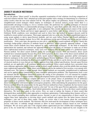 Applicability of Hooke’s and Jeeves Direct Search Solution Method to Metal cutting [Turning ...