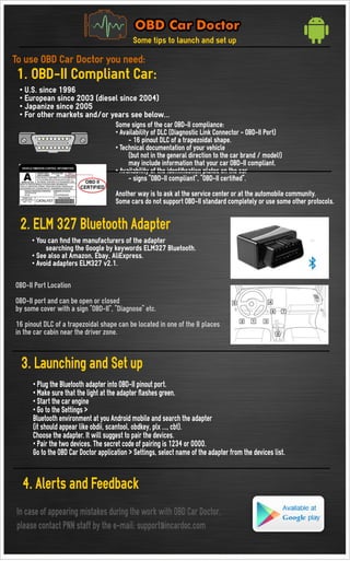 OBD Car Doctor Android - some usage tips | PDF