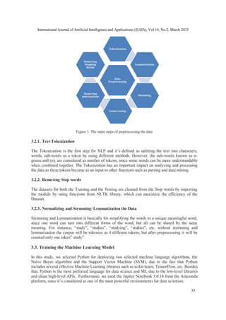 PSYCHOLOGICAL EMOTION RECOGNITION OF STUDENTS USING MACHINE LEARNING ...