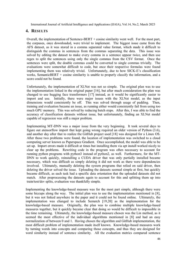 A COMPARISON OF DOCUMENT SIMILARITY ALGORITHMS | PDF