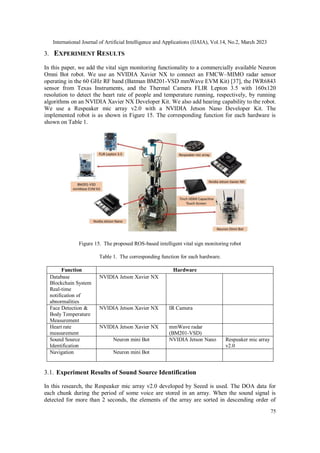 DEVELOPMENT OF AN INTELLIGENT VITAL SIGN MONITORING ROBOT SYSTEM | PDF