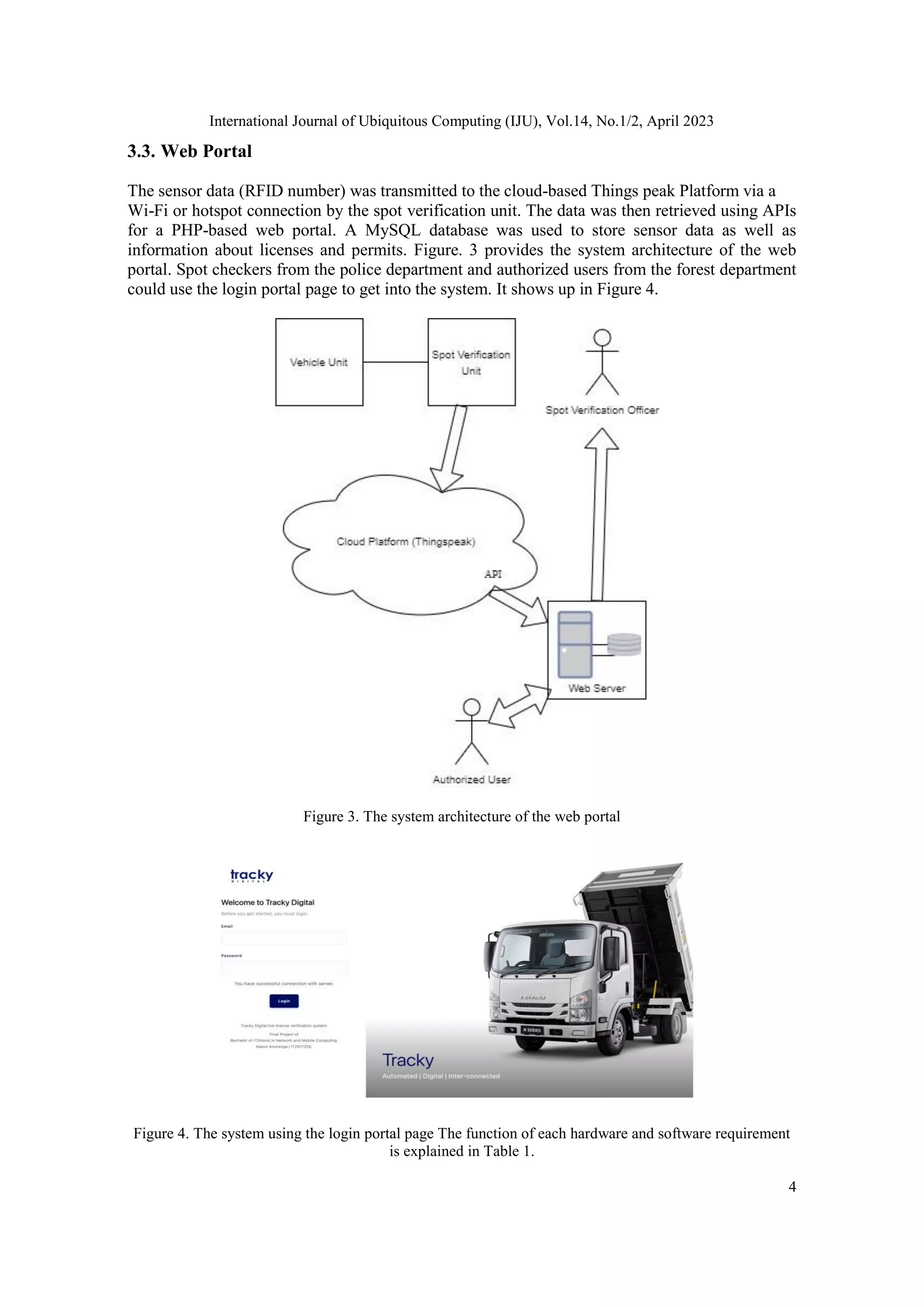 AN INTERNET OF THINGS BASED VEHICLE PERMIT VERIFICATION SYSTEM WITH ...