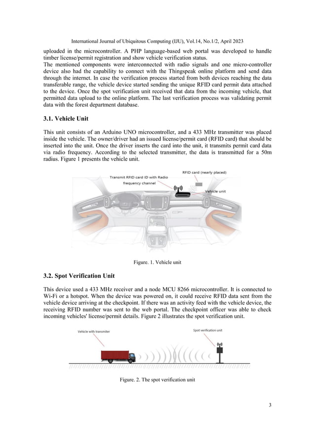 AN INTERNET OF THINGS BASED VEHICLE PERMIT VERIFICATION SYSTEM WITH ...