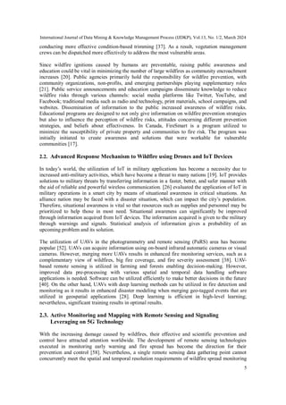 PROACTIVE WILDFIRE DETECTION AND MANAGEMENT USING AI, ML, AND 5G ...