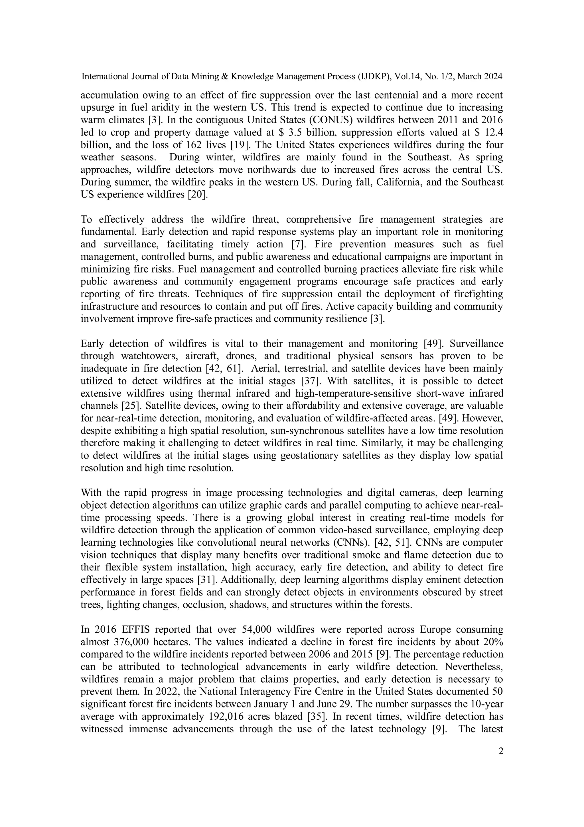 Proactive Wildfire Detection And Management Using Ai Ml And 5g Technology In The United States