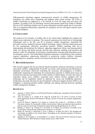 PROACTIVE WILDFIRE DETECTION AND MANAGEMENT USING AI, ML, AND 5G ...