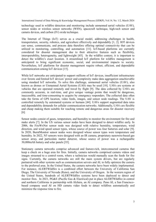 PROACTIVE WILDFIRE DETECTION AND MANAGEMENT USING AI, ML, AND 5G ...