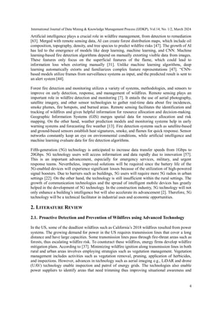 PROACTIVE WILDFIRE DETECTION AND MANAGEMENT USING AI, ML, AND 5G ...