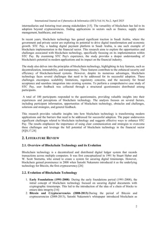 Evaluating the Opportunities and Obstacles of Blockchain Technology in Saudi Arabia: A Case ...