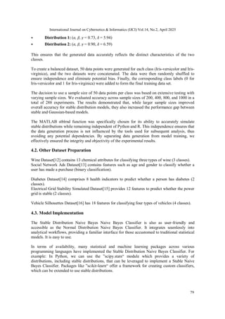 Stable Distribution Naive Bayes Achieves Higher Accuracy Than Traditional Naive Bayes ...