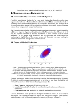 ELLIPTICAL MIXTURE MODELS IMPROVE THE ACCURACY OF GAUSSIAN MIXTURE MODELS WITH ...