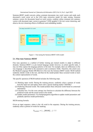 Topic Mining based on Fine-Tuningsentence-BERT and LDA | PDF