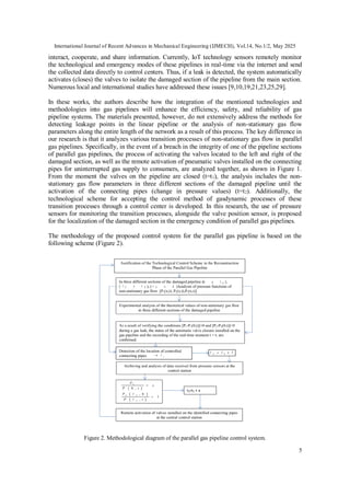 Technological Schemesandcontrol Methods Inthereconstruction of Parallelgaspipeline Systems ...