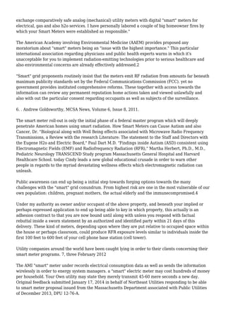 Smart Meters—Not so Smart.“I’ve Never Been so Sick in my Life” | PDF