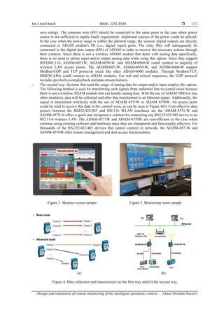 Design and simulation of remote monitoring of the intelligent automatic control system in the ...